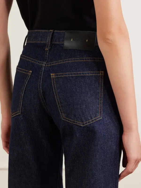 Khaite Kerrie Mid-rise Straight-leg Jeans