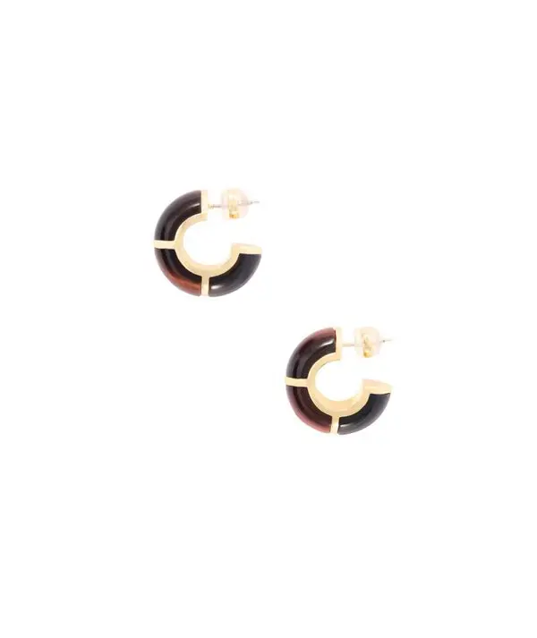 LIZZIE FORTUNATO Zellige Earrings - Red