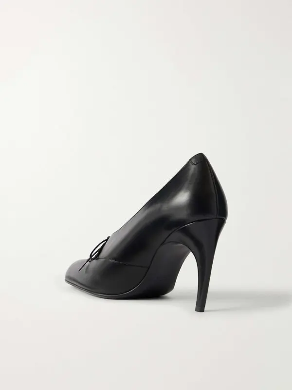 Khaite Colt 85 Leather Pumps