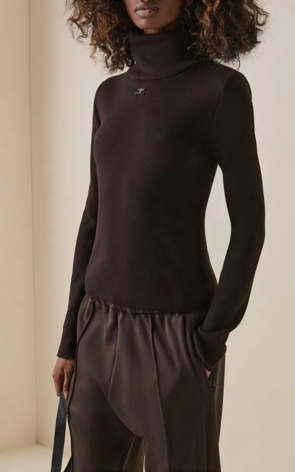 COURREGES Merino Wool Sweater