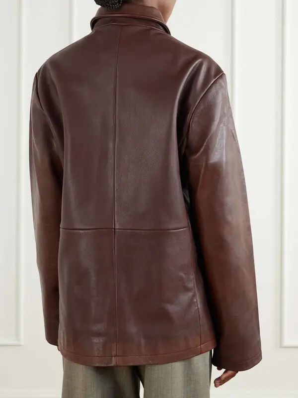 Studio Nicholson Landau Leather Jacket