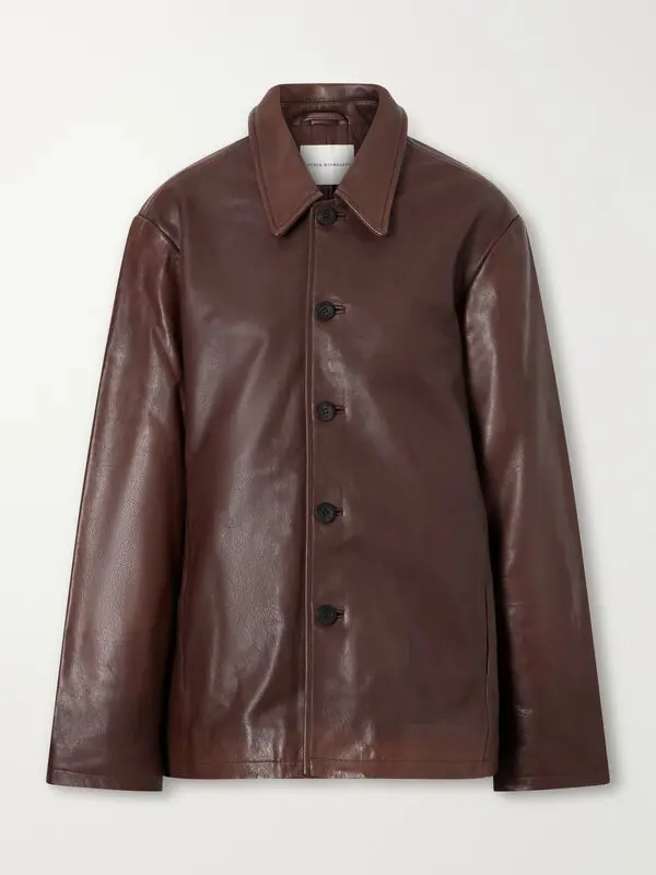 Studio Nicholson Landau Leather Jacket