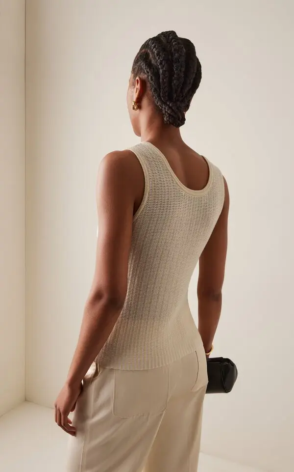 Proenza Schouler White Label Lennox Cotton Tank Top