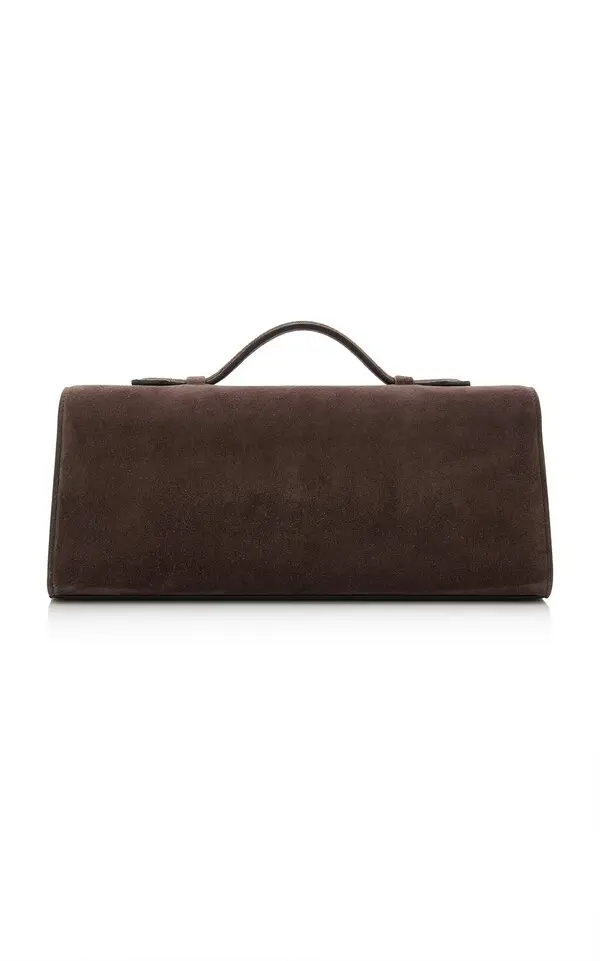 Savette Slim Symmetry Suede Pochette