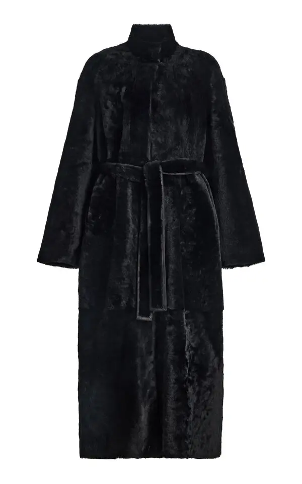 Nour Hammour Grace Shearling Coat