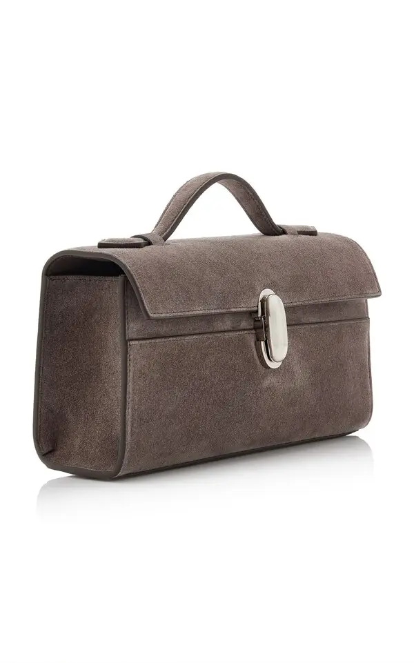 Savette Symmetry Suede Pochette