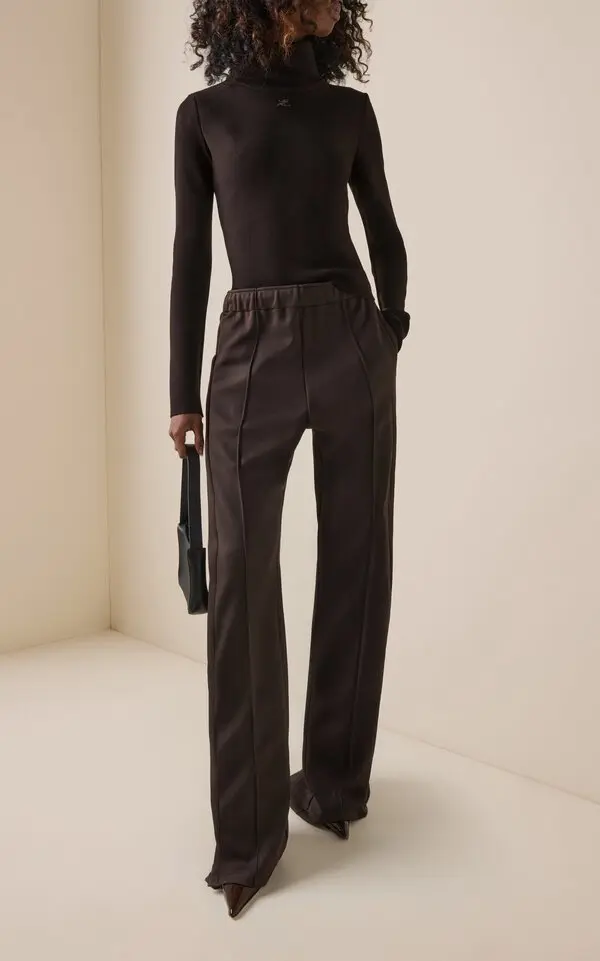 COURREGES Straight-leg Interlock Sweatpants