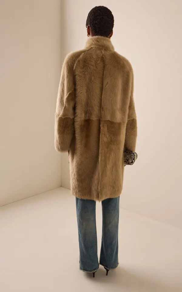 Nour Hammour Blaise Shearling Coat