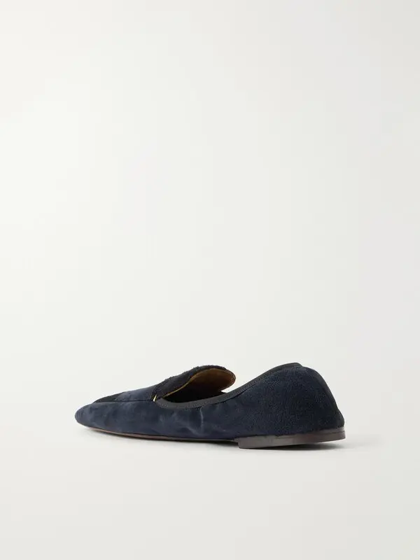 Khaite Zoe Ballet Flats - Blue