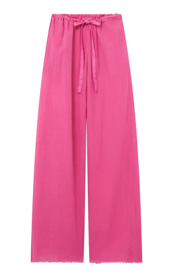 All Three Demi Gauze Wide Leg Pants