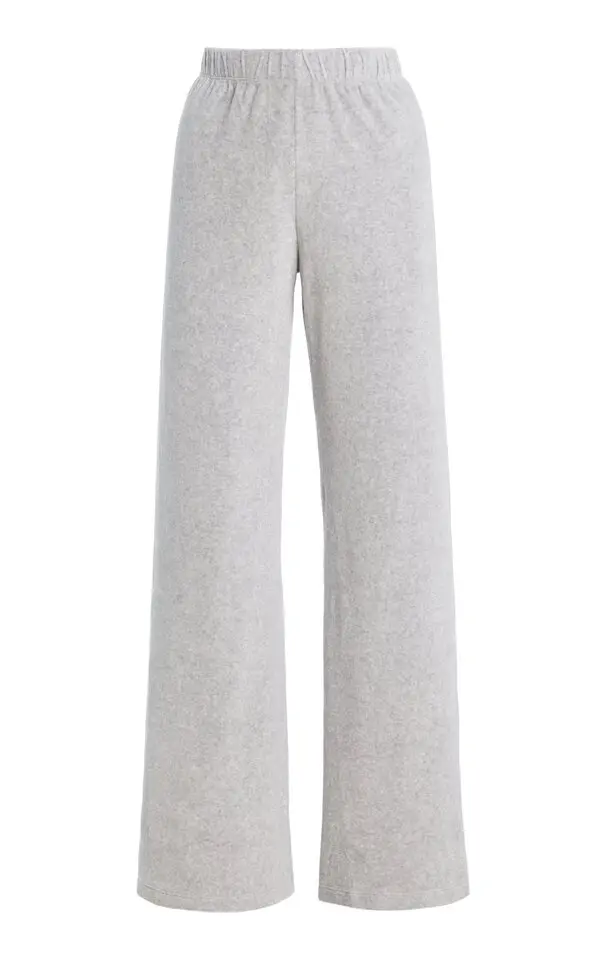 Suzie Kondi Zephyra Cotton-blend Sweatpants - Grey