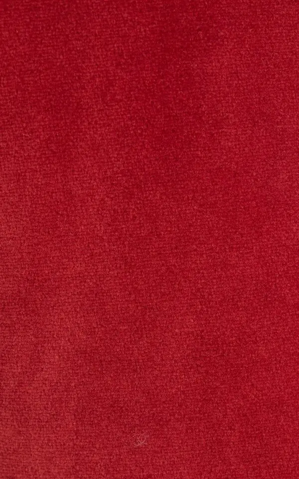 Suzie Kondi Zephyra Velour Straight-leg Pants - Red