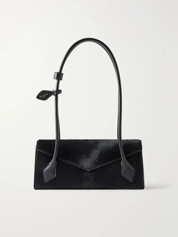 Alaïa Le Teckel Small Calf Hair Shoulder Bag
