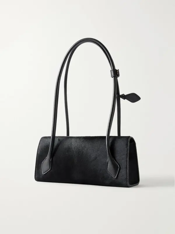 Alaïa Le Teckel Small Calf Hair Shoulder Bag