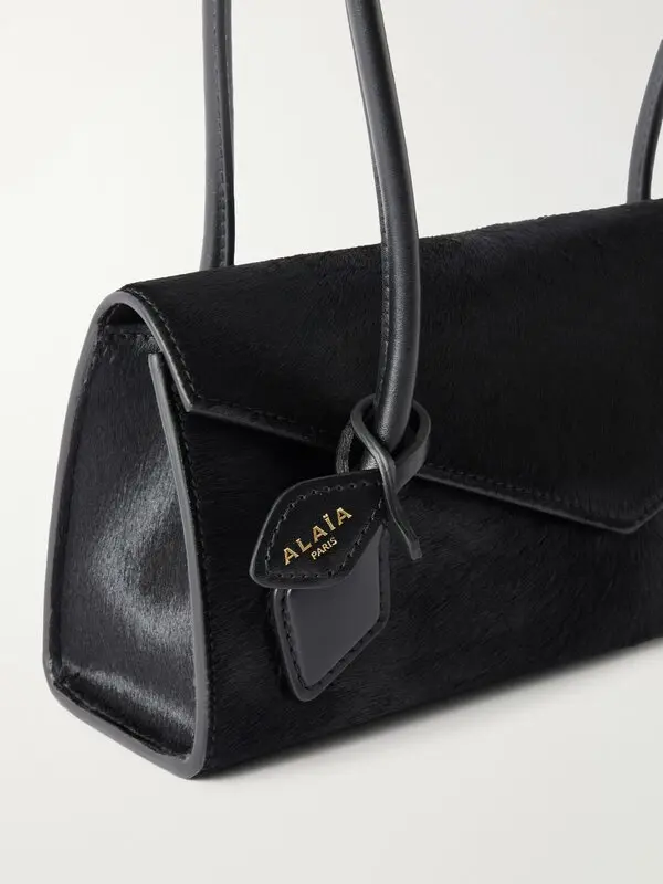 Alaïa Le Teckel Small Calf Hair Shoulder Bag
