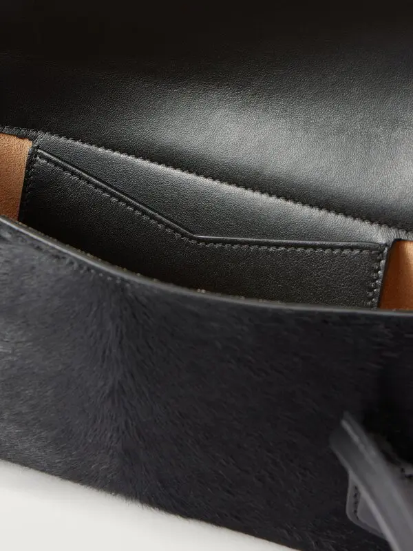 Alaïa Le Teckel Small Calf Hair Shoulder Bag