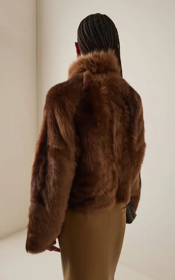 Nour Hammour Cameron Shearling Jacket