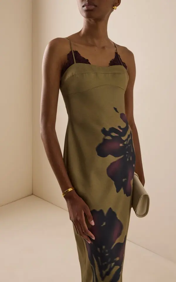 Significant Other Tily Crepe Maxi Dress