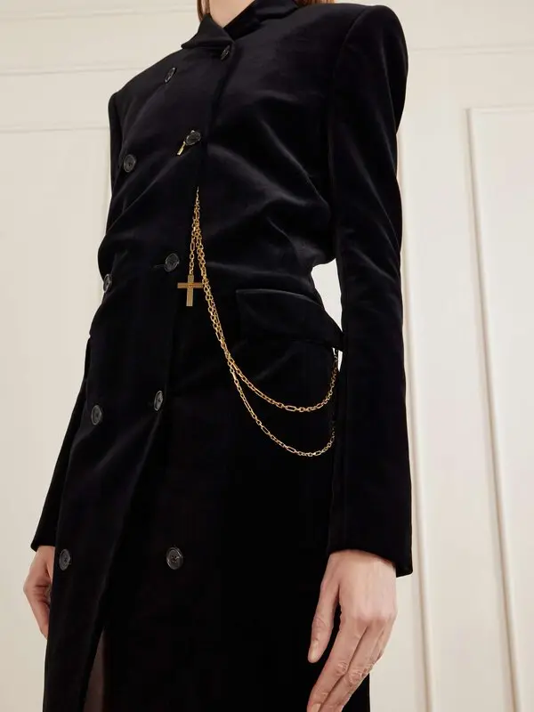Khaite Toned Wallet Chain