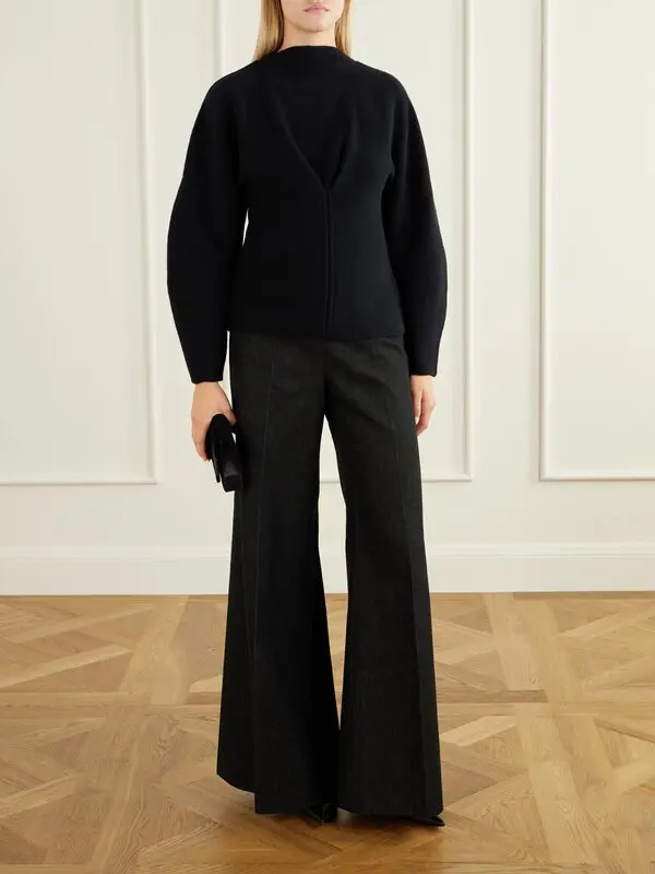 Carolina Herrera Diana Wide-leg Jeans