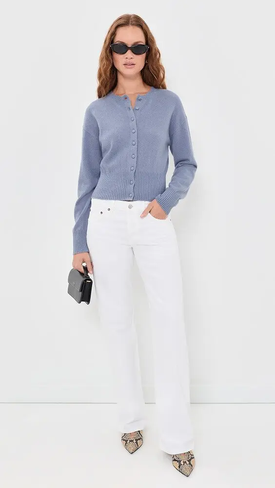 REFORMATION Ronnie Cashmere Cardigan