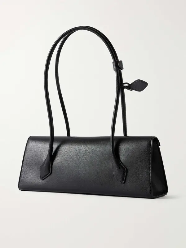 Alaïa Le Teckel Flat Medium Leather Shoulder Bag