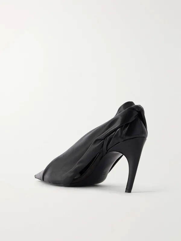 Khaite Eve 85 Leather Pumps