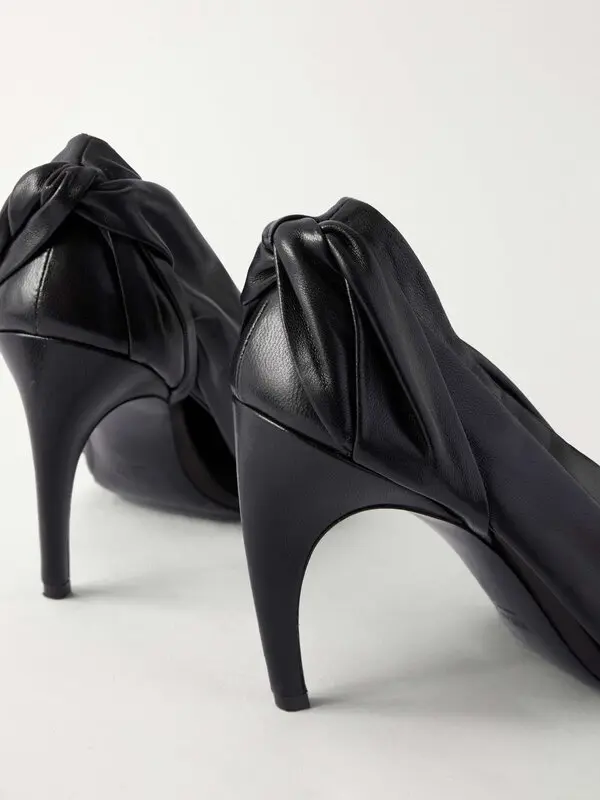 Khaite Eve 85 Leather Pumps