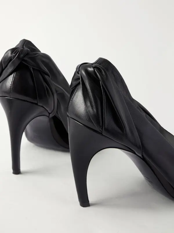 Khaite Eve 85 Leather Pumps