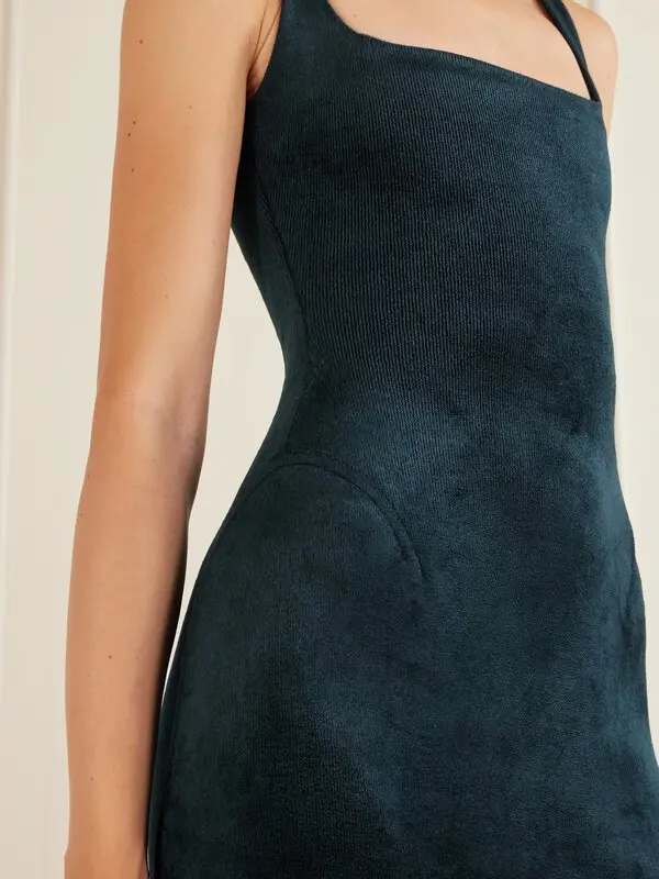 Alaïa Velvet Midi Dress