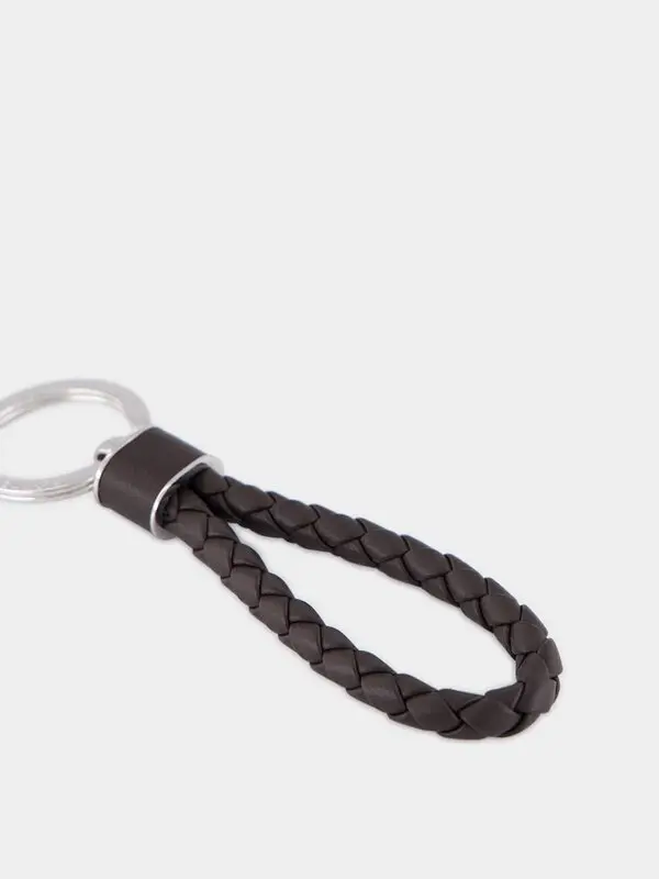 Bottega Veneta Pouch Keyring Intrecciato Nappa Leather