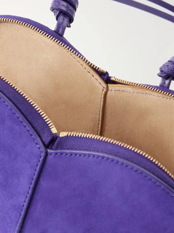 Alaïa Le Coeur Heart Shoulder Bag - Purple