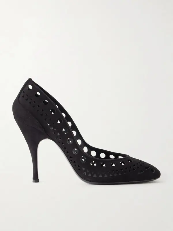 Alaïa Vienne 100 Suede Pumps