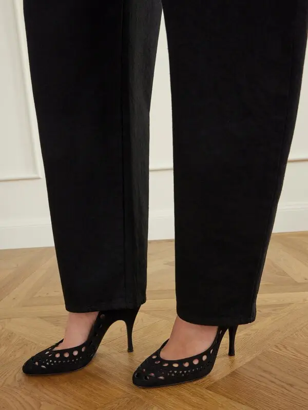 Alaïa Vienne 100 Suede Pumps