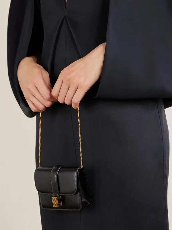Khaite Blake Leather Mini Shoulder Bag