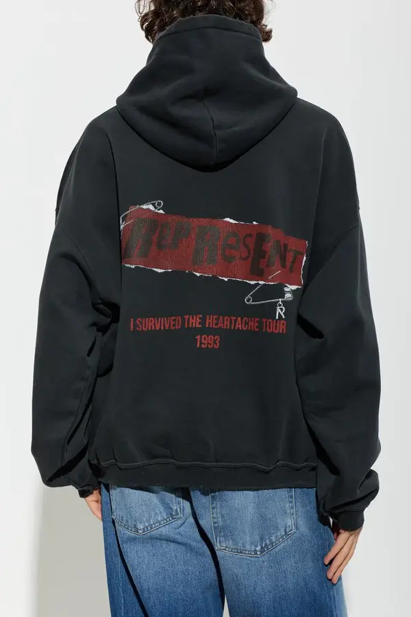 REPRESENT Oversized Graphic Hoodie