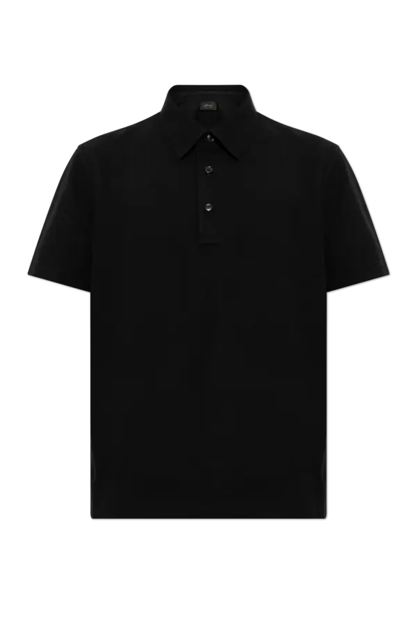 Brioni Polo With Embroidered Logo