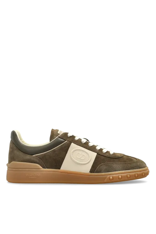 Valentino Garavani Suede Low-top Sneakers - Green