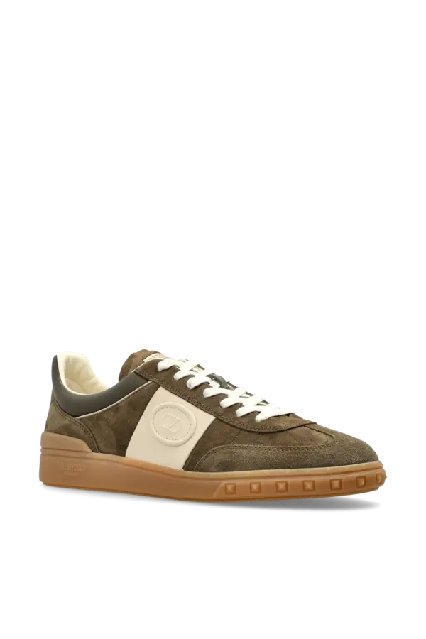 Valentino Garavani Suede Low-top Sneakers - Green