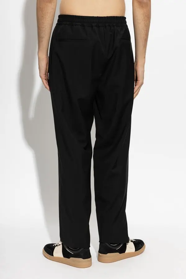 Valentino Garavani Wool Pleated Trousers
