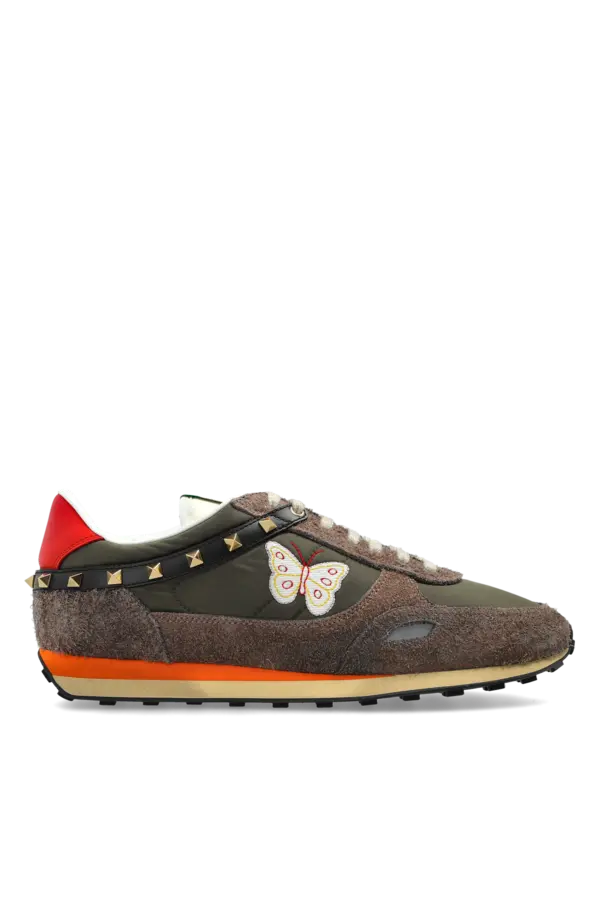 Valentino Garavani Studded Low Top Sneakers - Multicolour