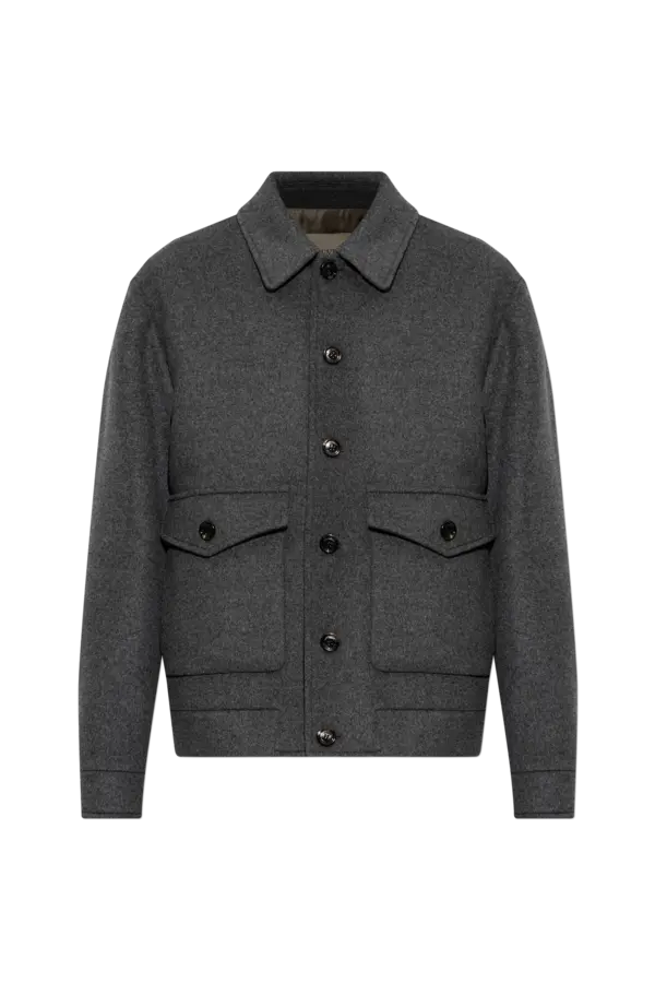 Valentino Garavani Wool Jacket - Grey