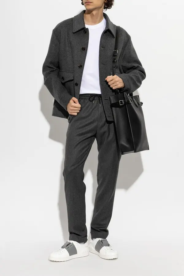 Valentino Garavani Wool Jacket - Grey