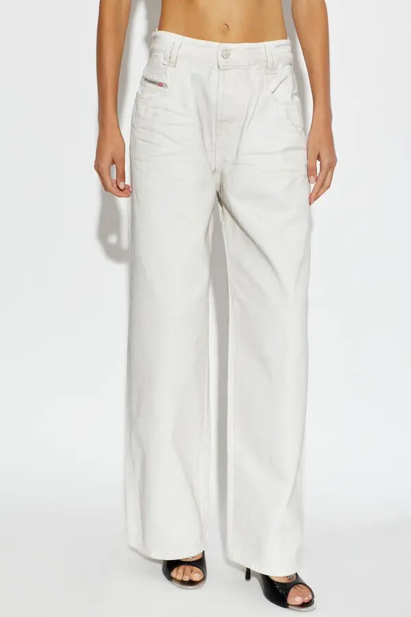 DIESEL® 1982 D-hakou-fsj3 Cotton Wide Leg Jeans