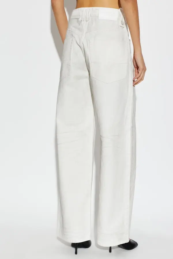 DIESEL® 1982 D-hakou-fsj3 Cotton Wide Leg Jeans