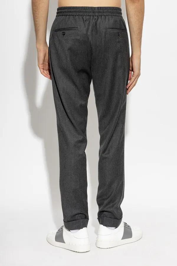 Paul Smith Wool Pleated Trousers