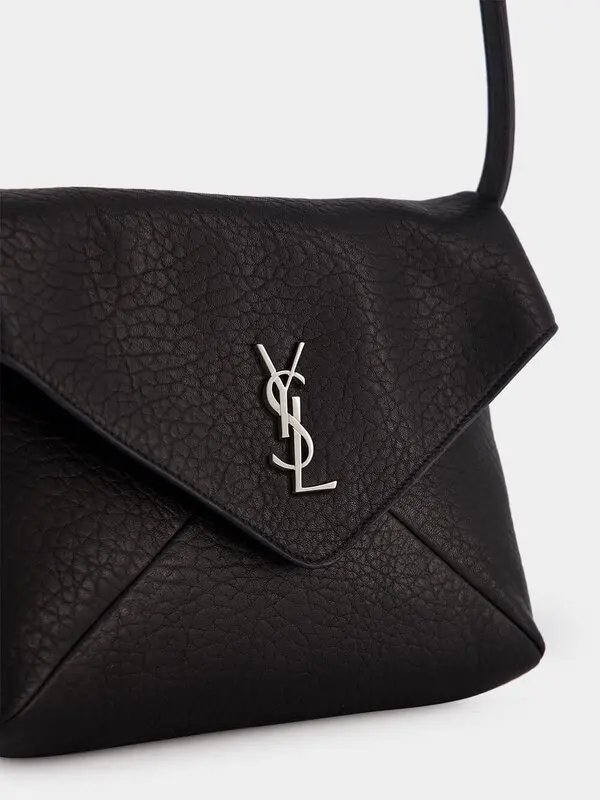 Saint Laurent Lambskin Cassandre Envelope Messenger Bag