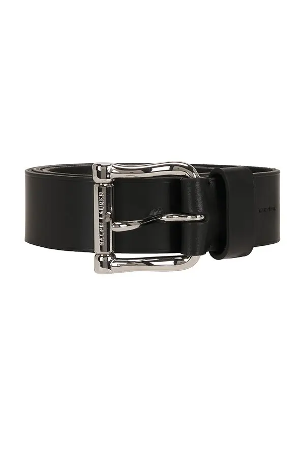 Ralph Lauren Purple Label Vacchetta Leather Belt