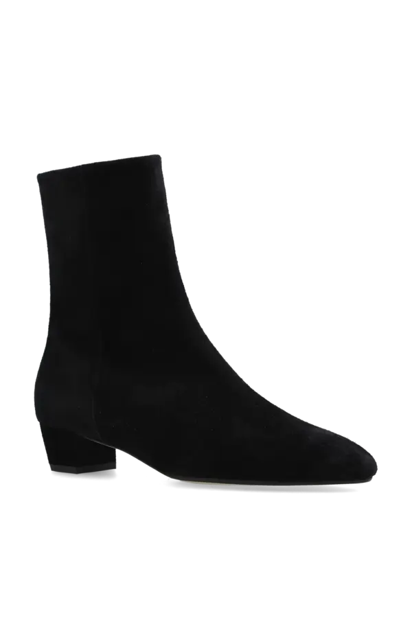 AeydĒ Suede Heeled Ankle Boots ‘yasmin