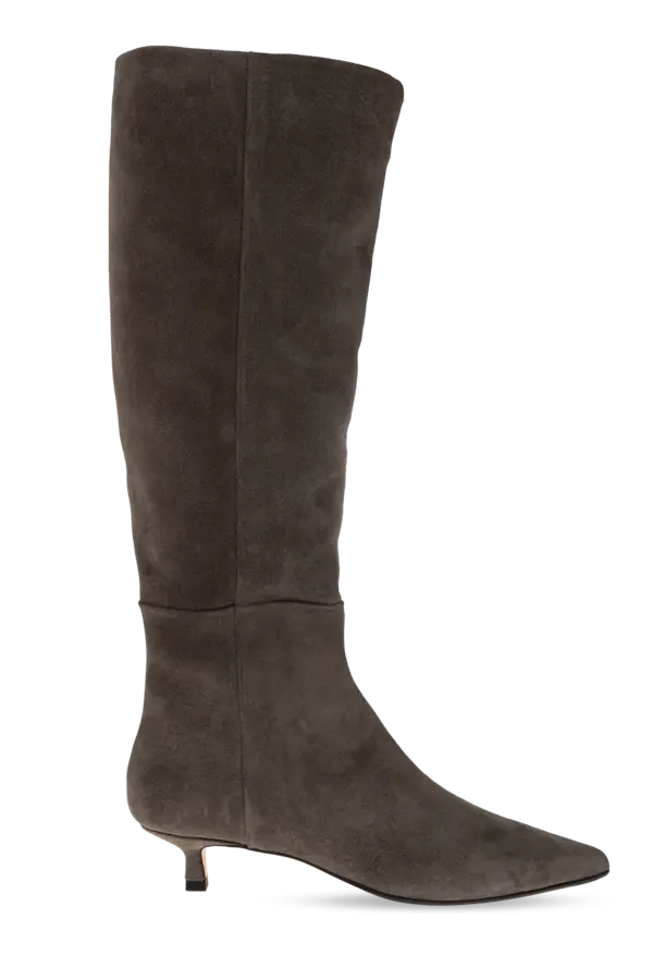 AeydĒ Suede Heeled Boots ‘sabrina
